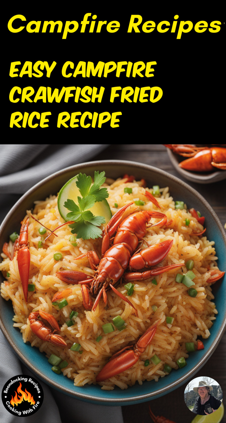Easy Campfire Crawfish Fried Rice Recipe