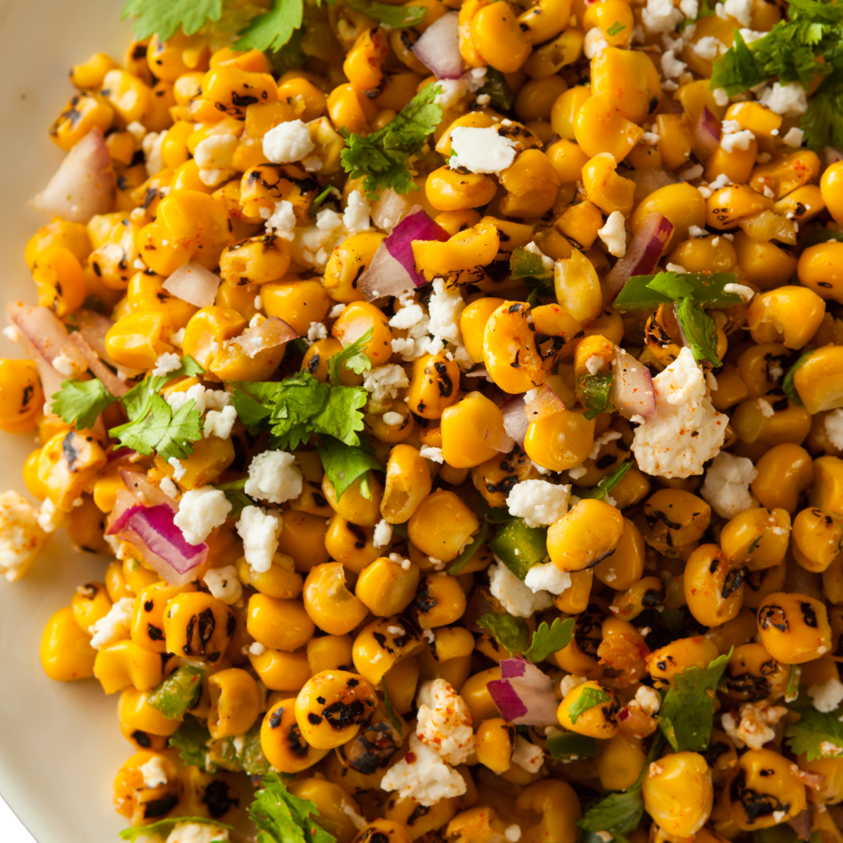 Easy Campfire Grilled Corn Salad Recipe