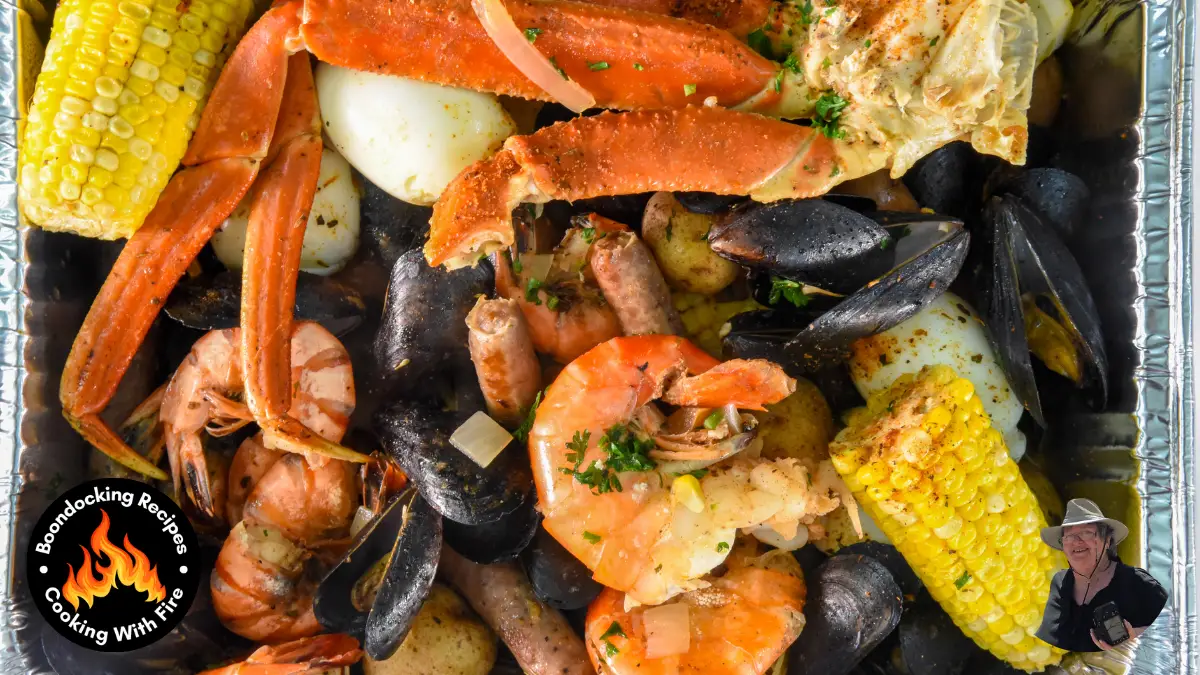 Best Campfire Cast Iron Griddle Shrimp Boil Recipe