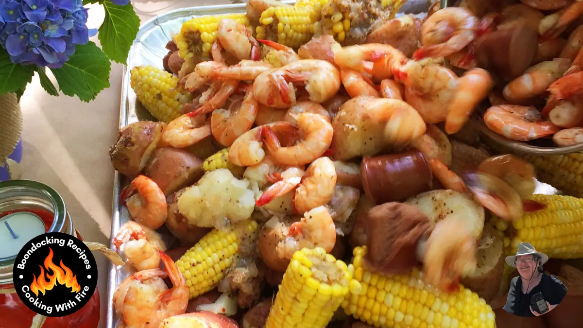 Best Campfire Cast Iron Griddle Shrimp Boil Recipe