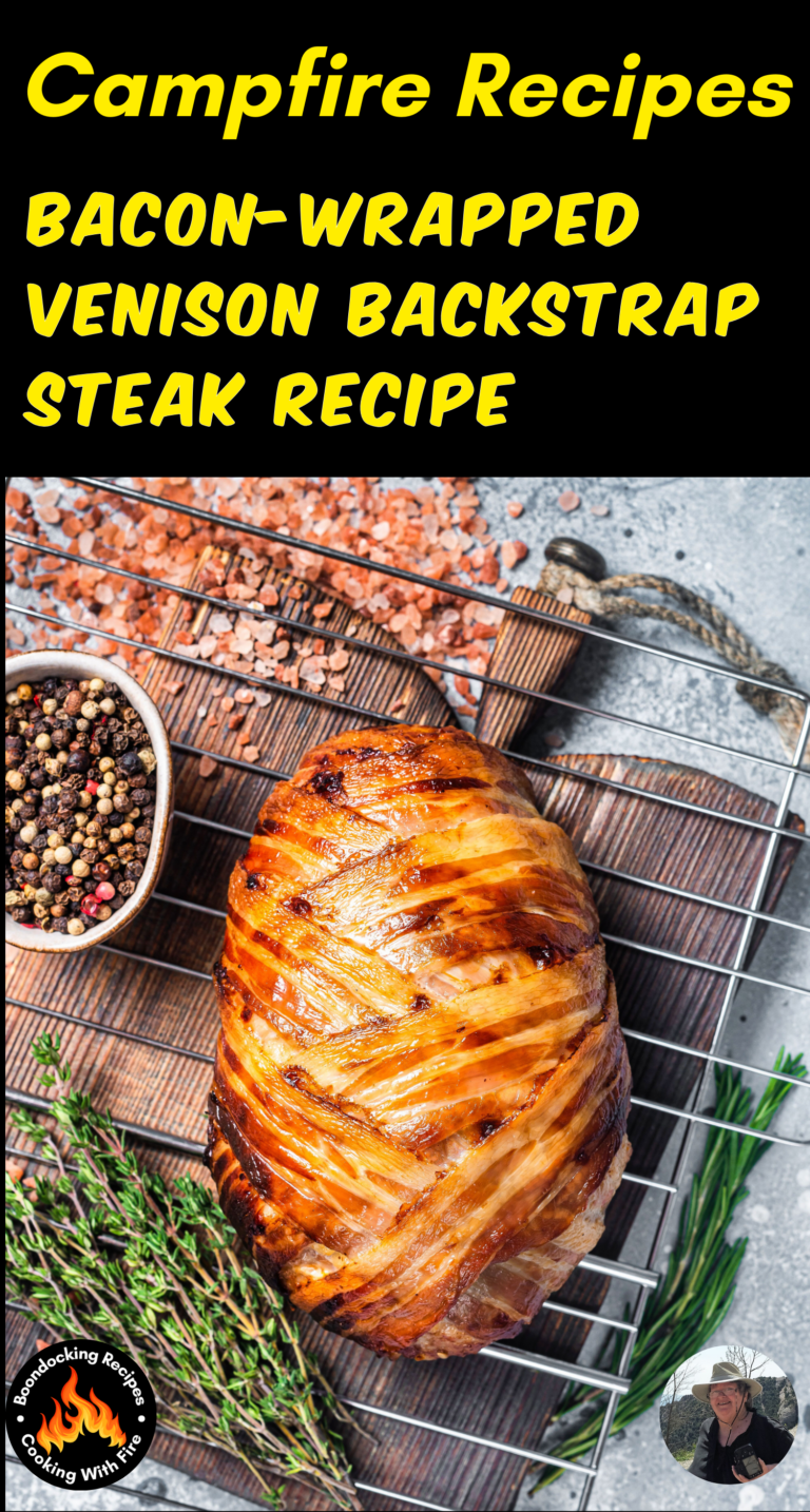 The Bacon-wrapped Venison Backstrap Steak Recipe