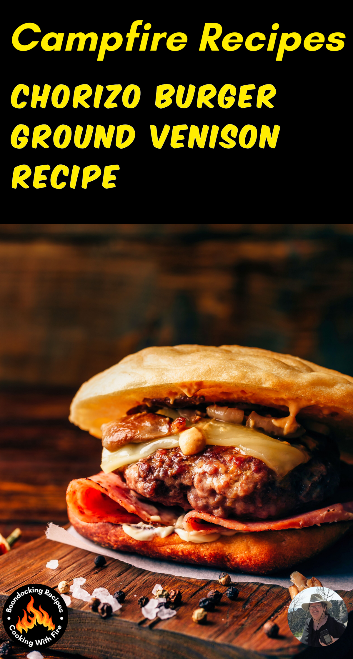 Chorizo Burger Ground Venison Recipe
