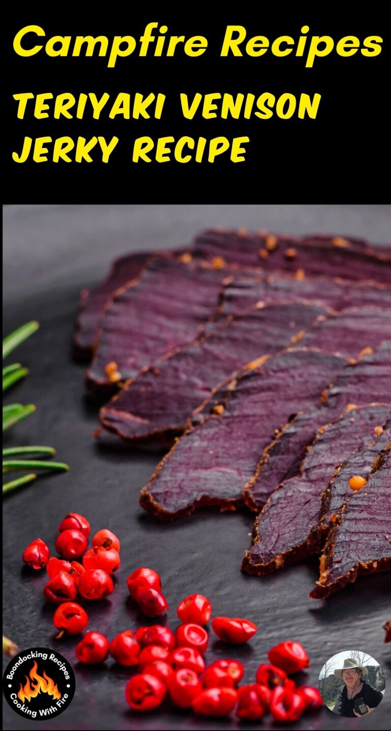 Easy Teriyaki Venison Jerky Recipe