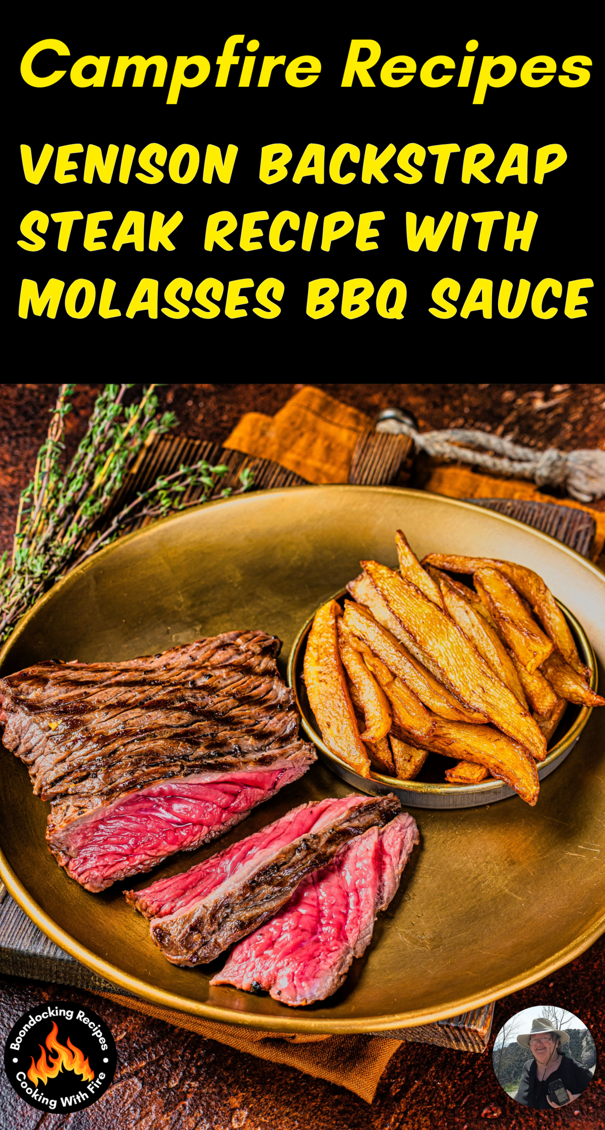 Venison Backstrap Steak Recipe With Molasses BBQ Sauce