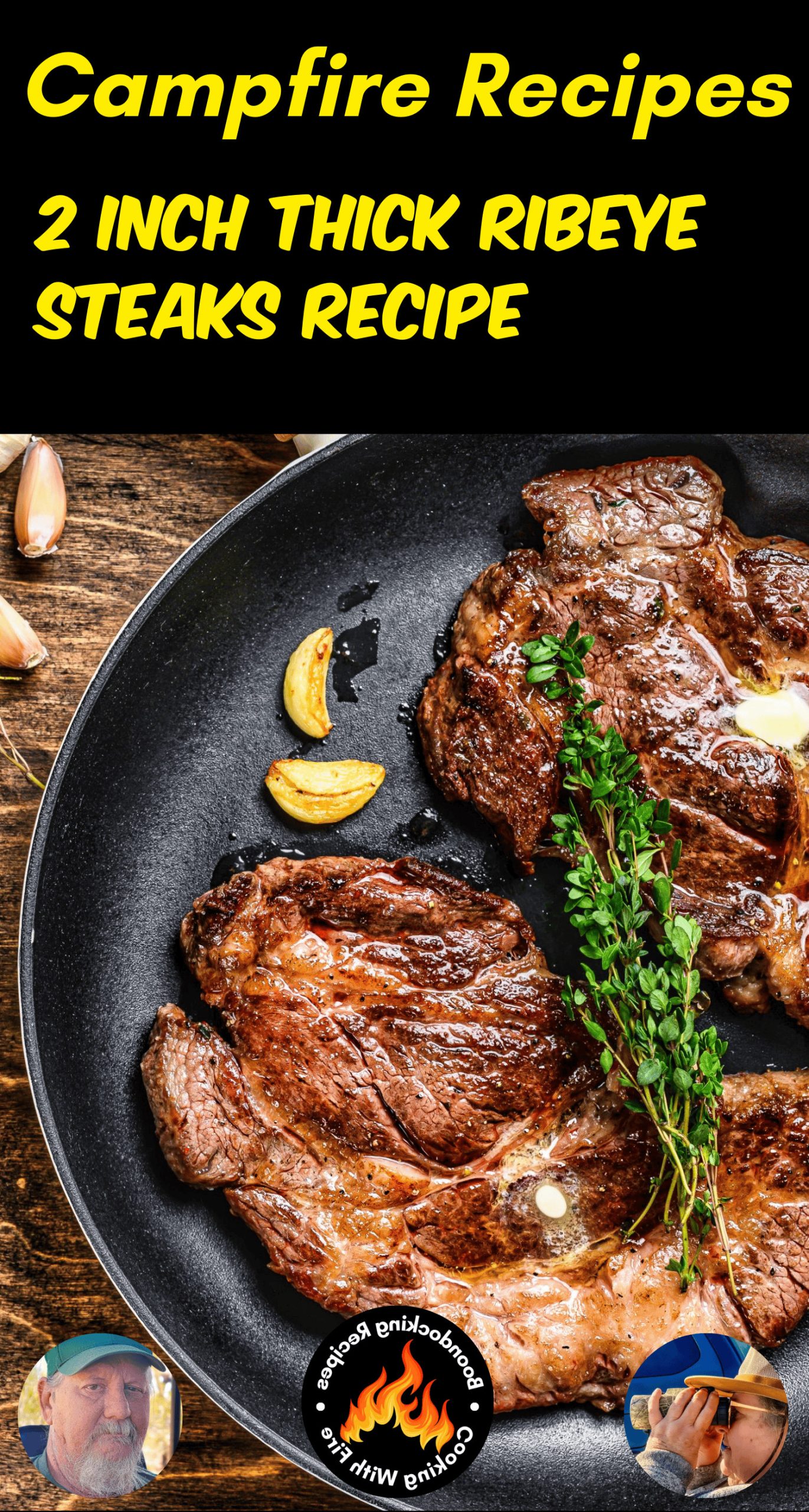 2-Inch Thick Ribeye Steaks Recipe