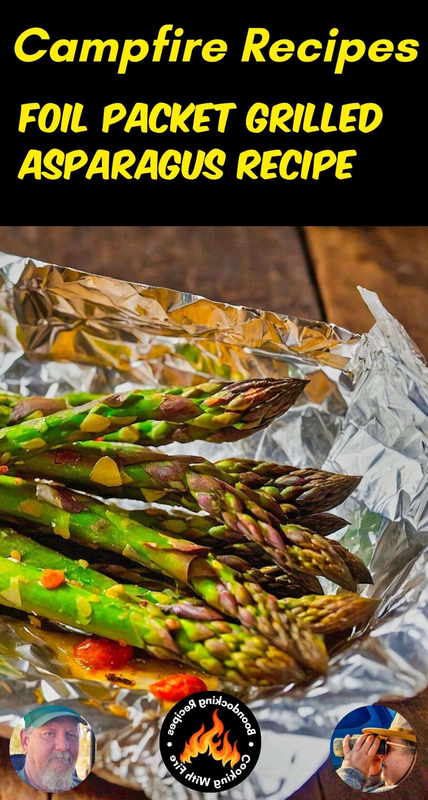 Easy Campfire Foil Packet Grilled Asparagus Recipe