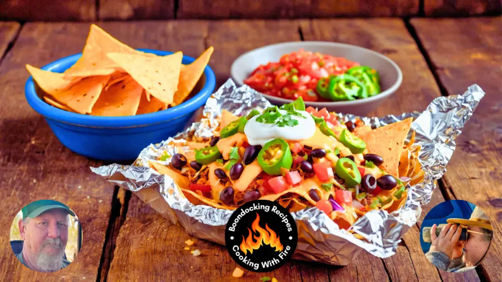 Easy Campfire Foil Packet Tex Mex Nachos Recipe
