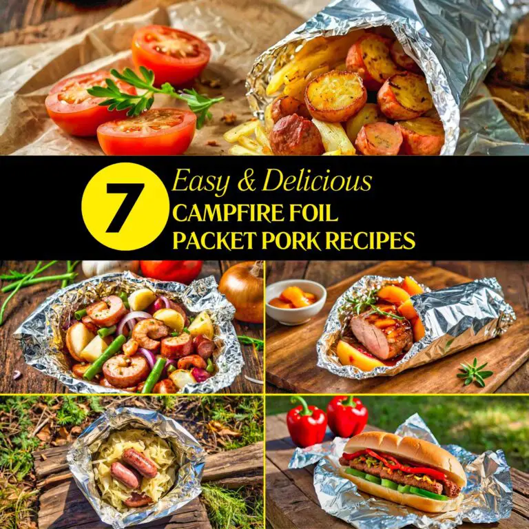 7 Best Campfire Foil Packet Pork Recipes
