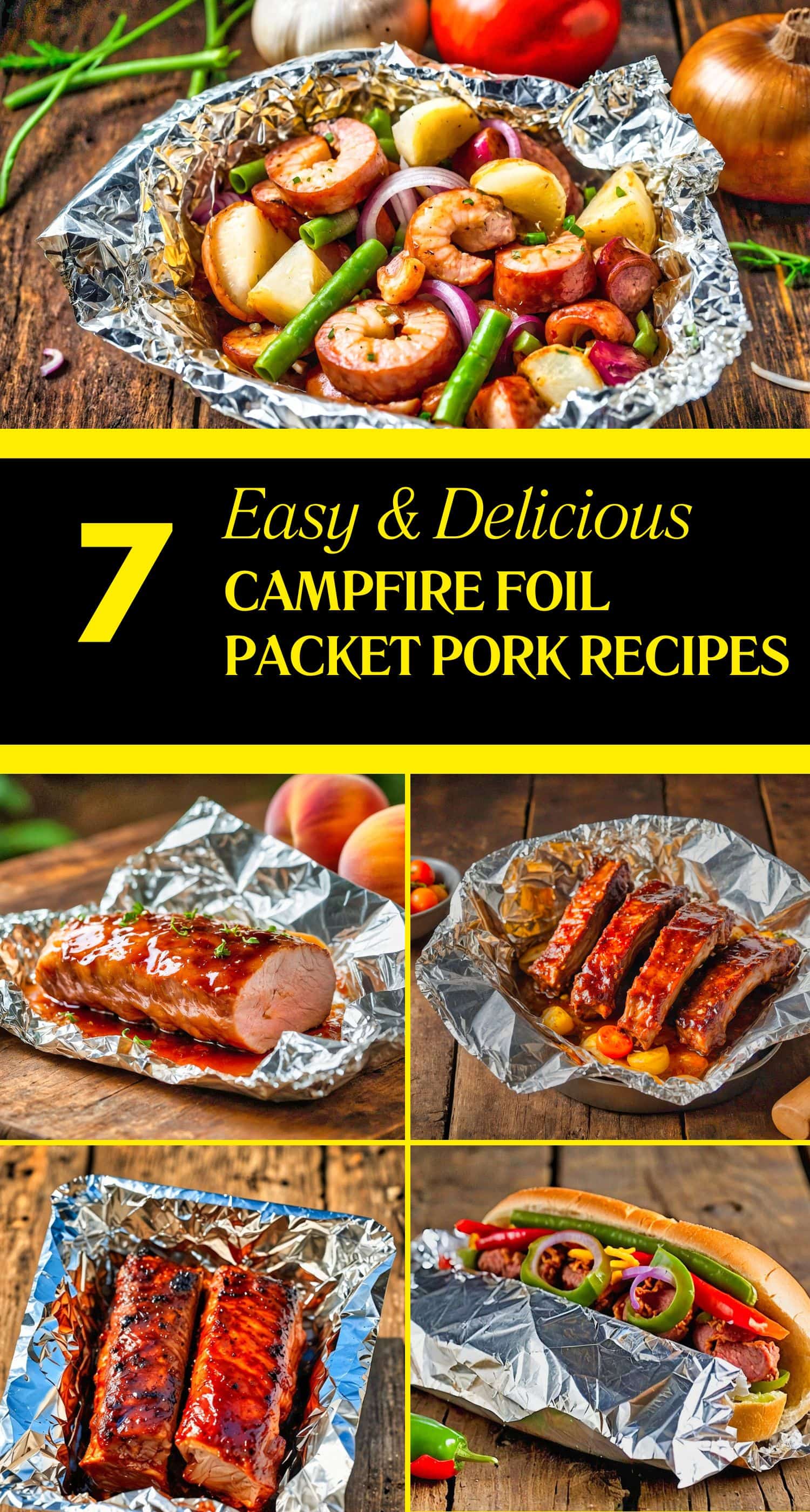 7 Best Campfire Foil Packet Pork Recipes