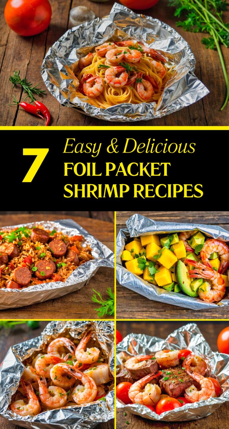 7 Easy Campfire Foil Packet Shrimp Recipes