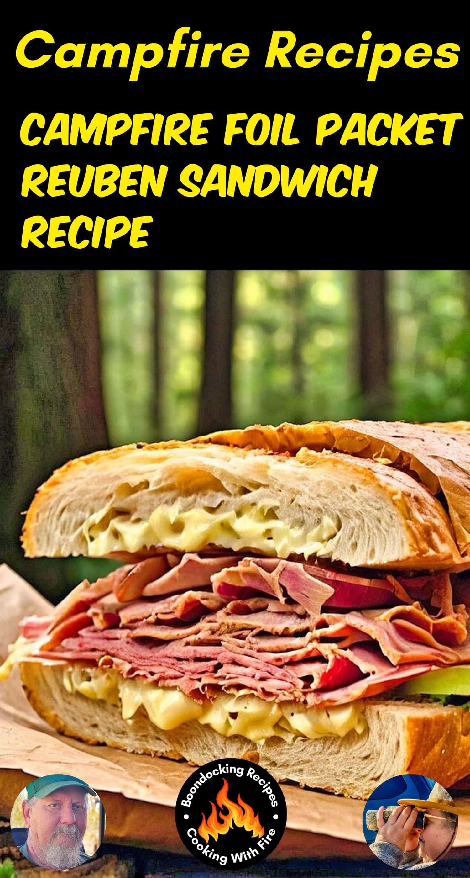 Easy Campfire Foil Packet Reuben Sandwich Recipe
