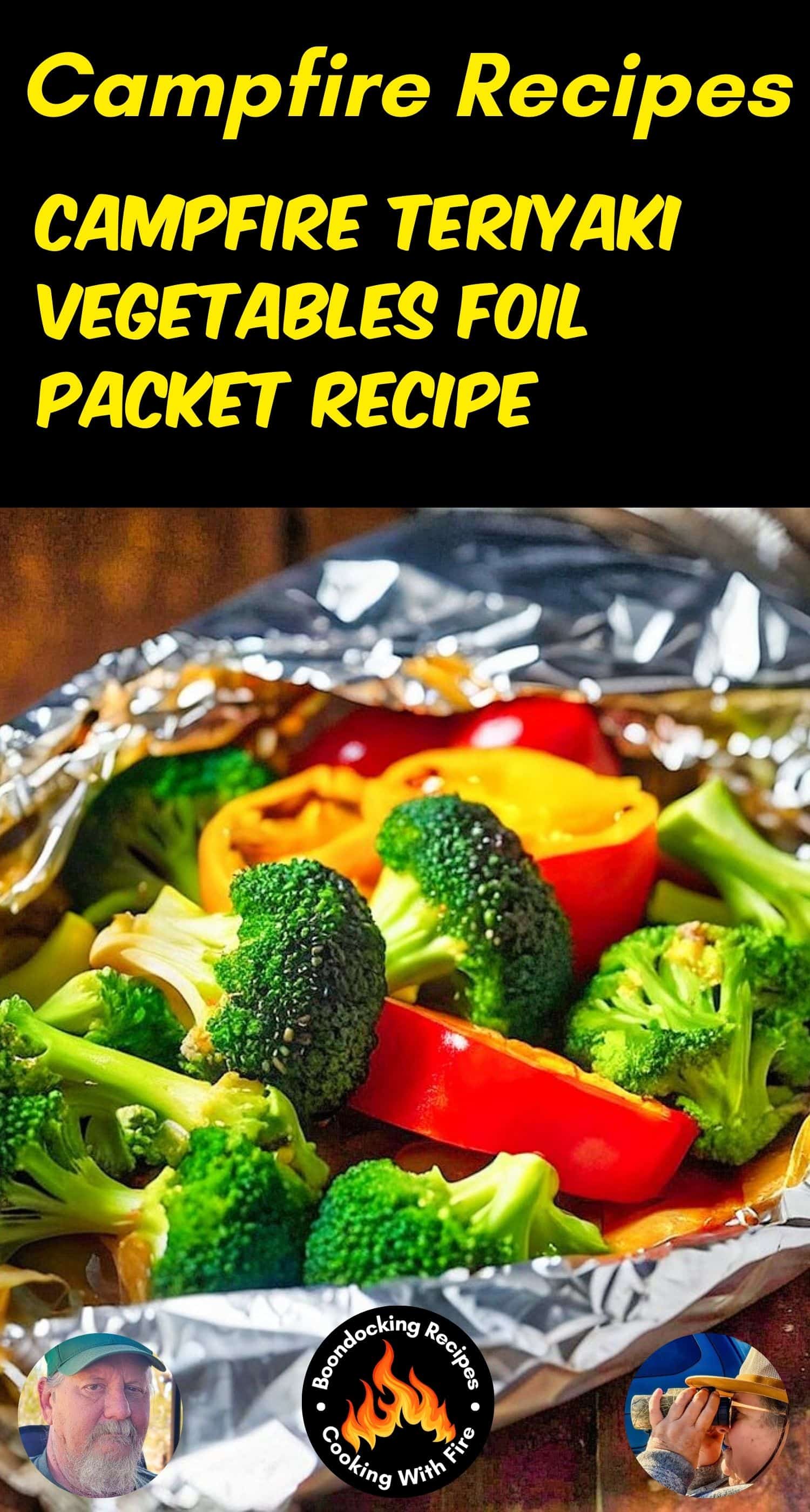 Campfire Teriyaki Vegetables Foil Packet Recipe