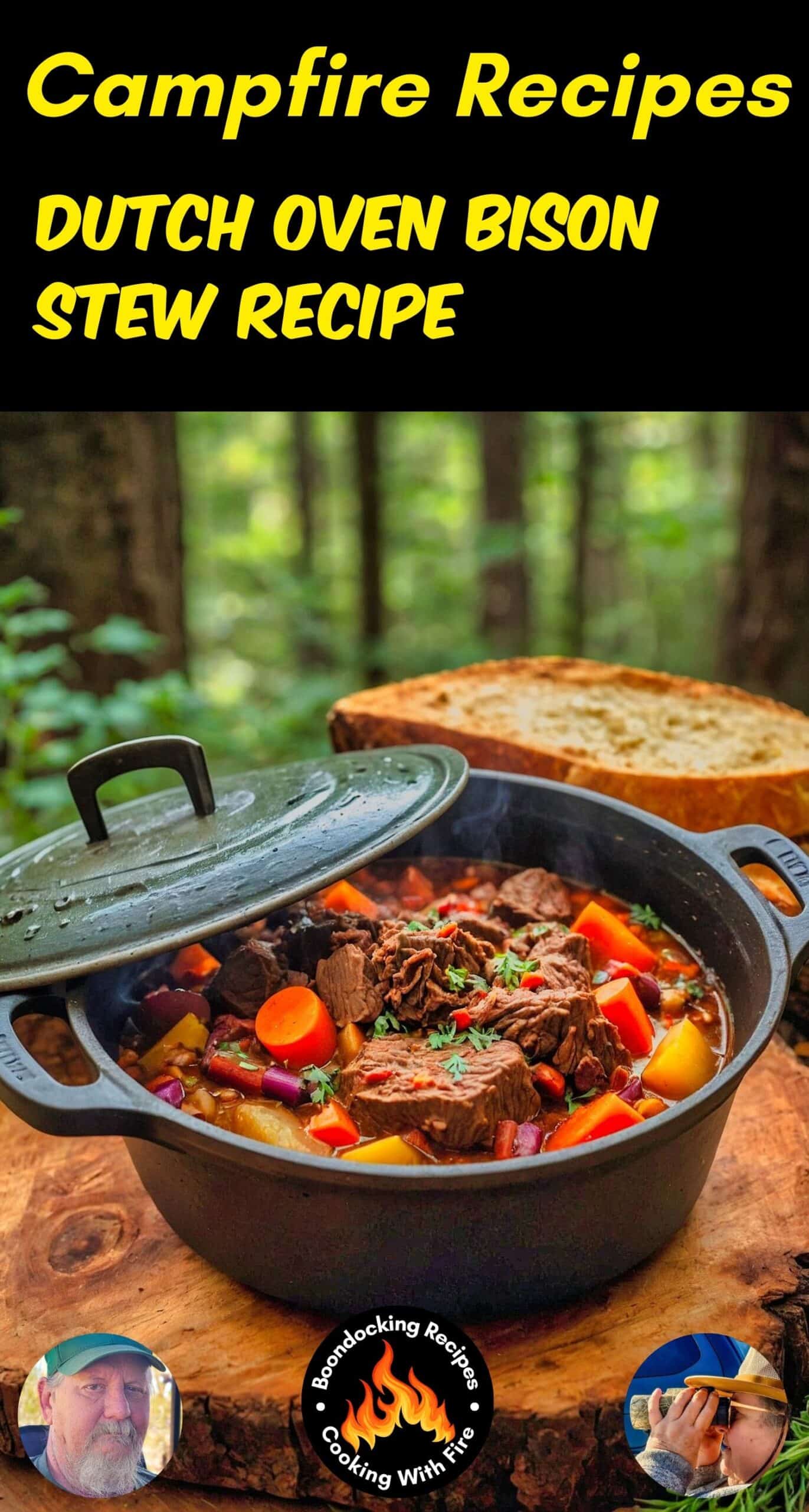 Easy Dutch Oven Bison Stew Recipe