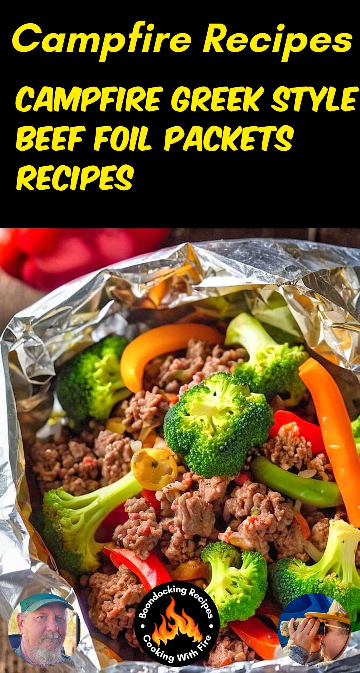 Easy Greek Style Beef Foil Packets Recipe