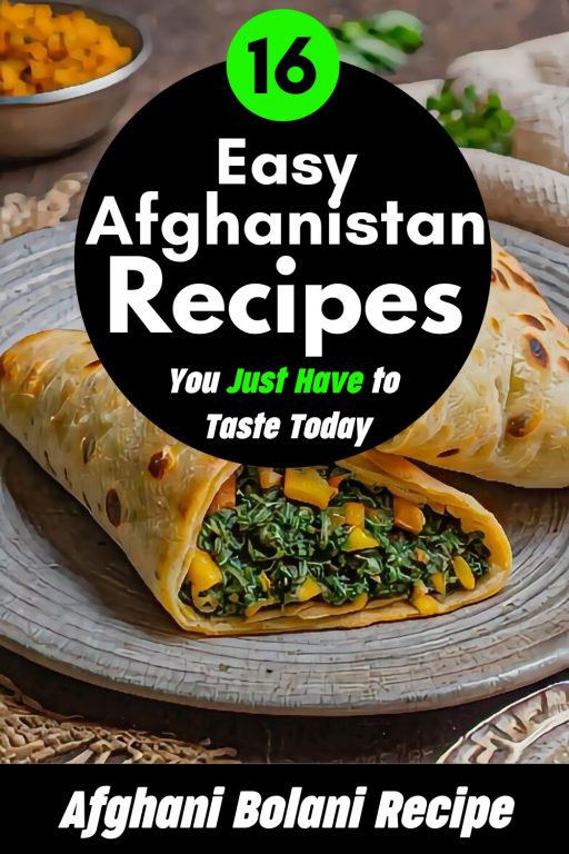 Afghani Bolani Recipe