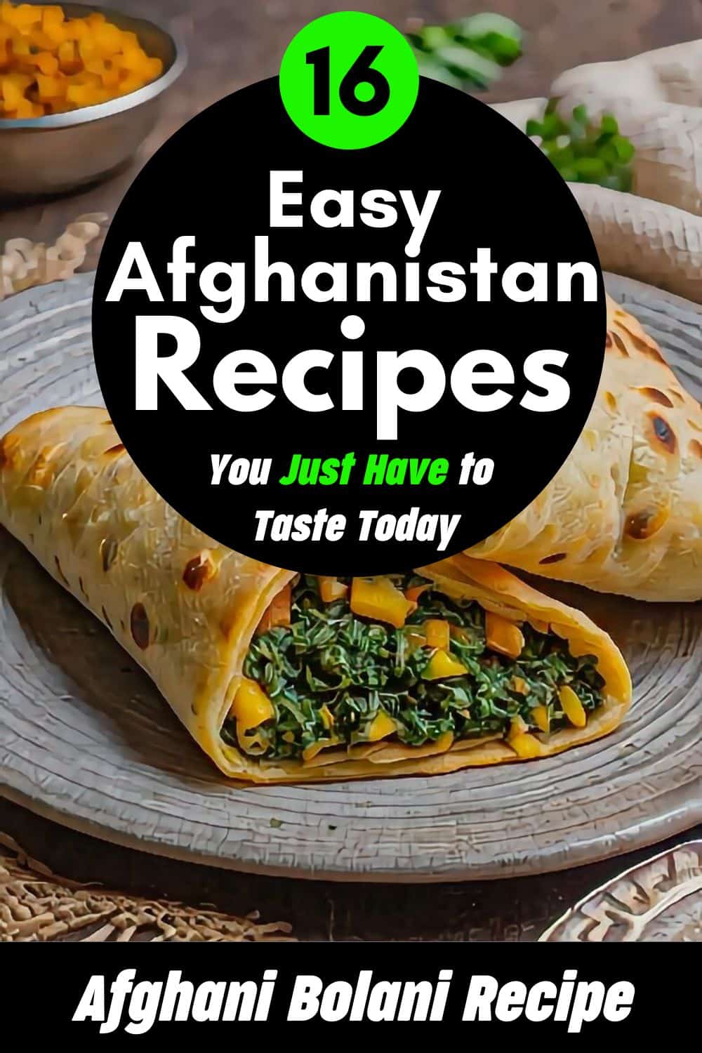 Afghani Bolani Recipe