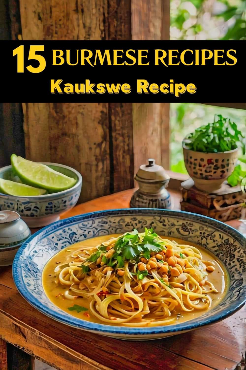 Burmese Kaukswe Recipe