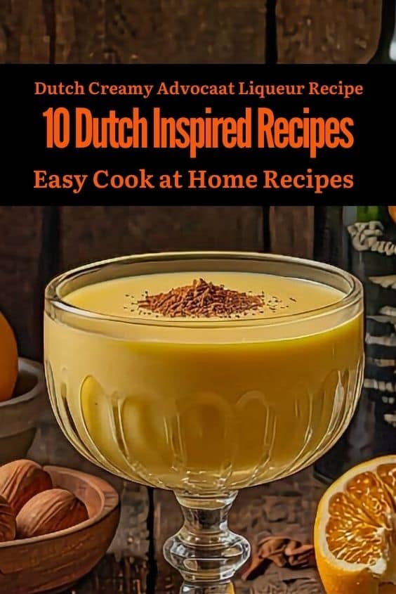 Dutch Creamy Advocaat Liqueur recipe
