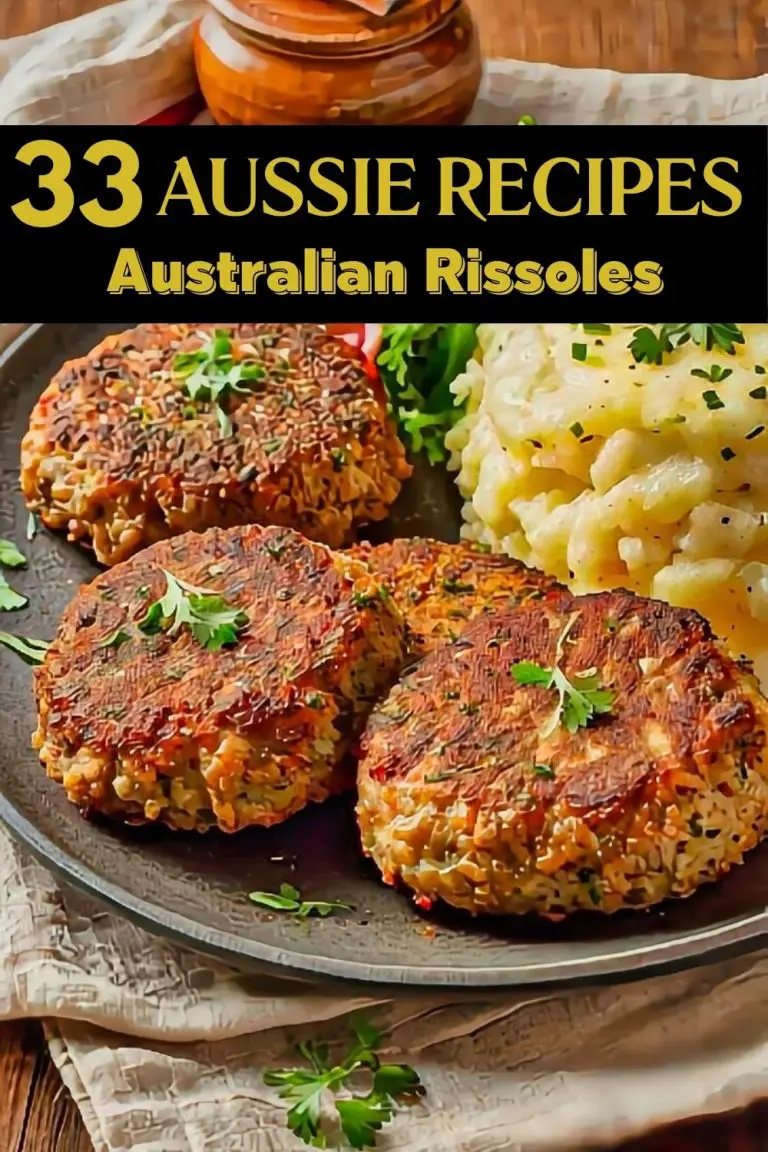 Australian Rissole Recipe