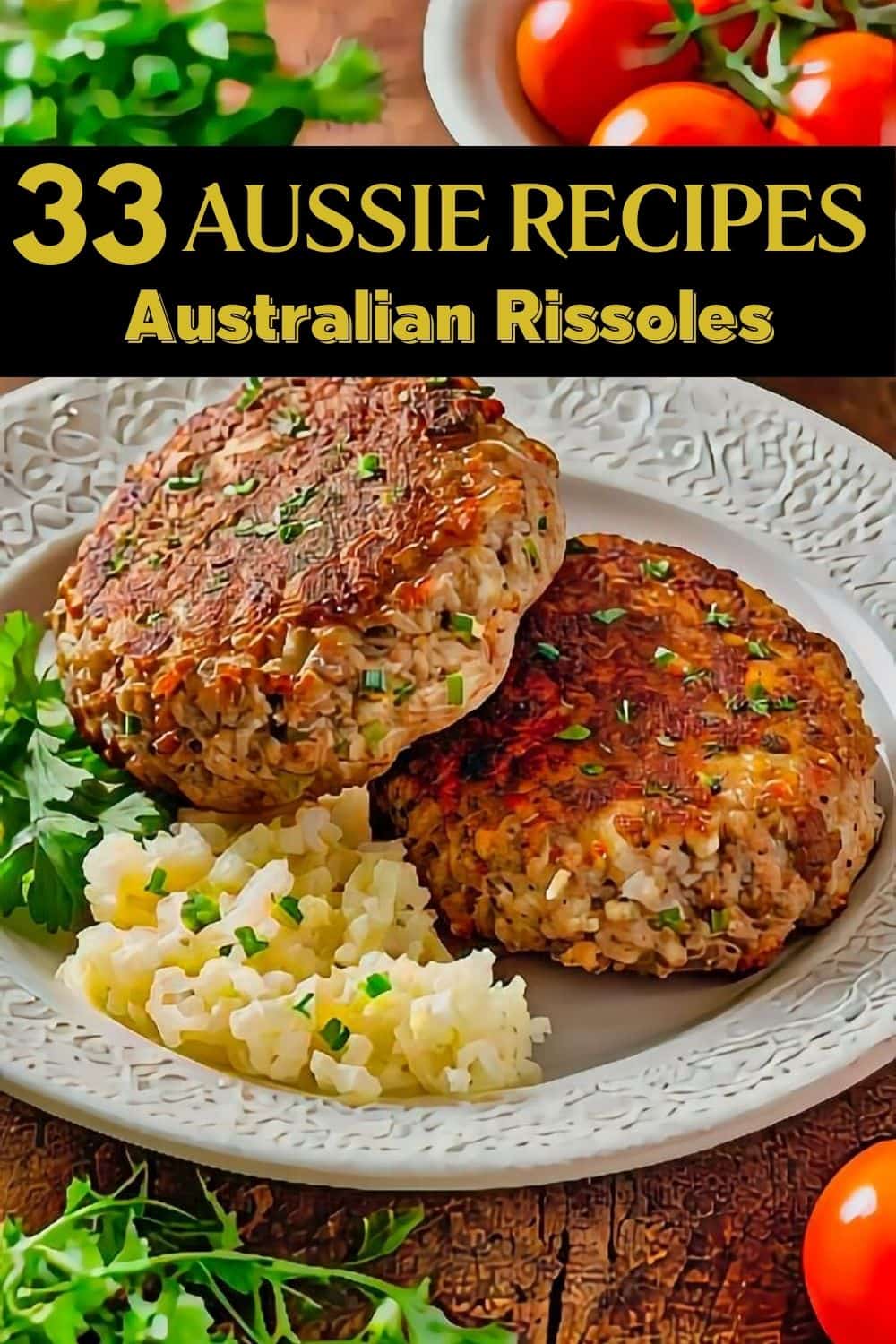 Australian Rissole Recipe