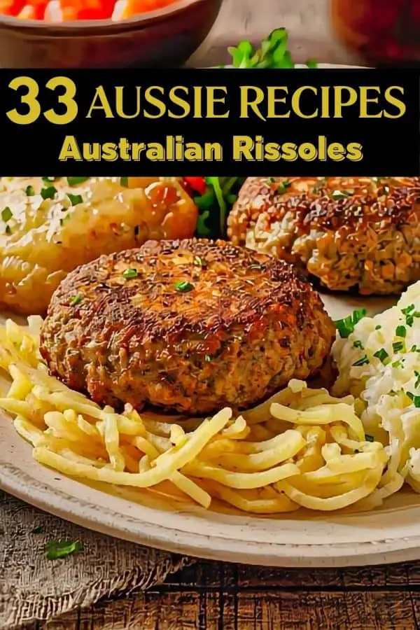 Australian Rissole Recipe