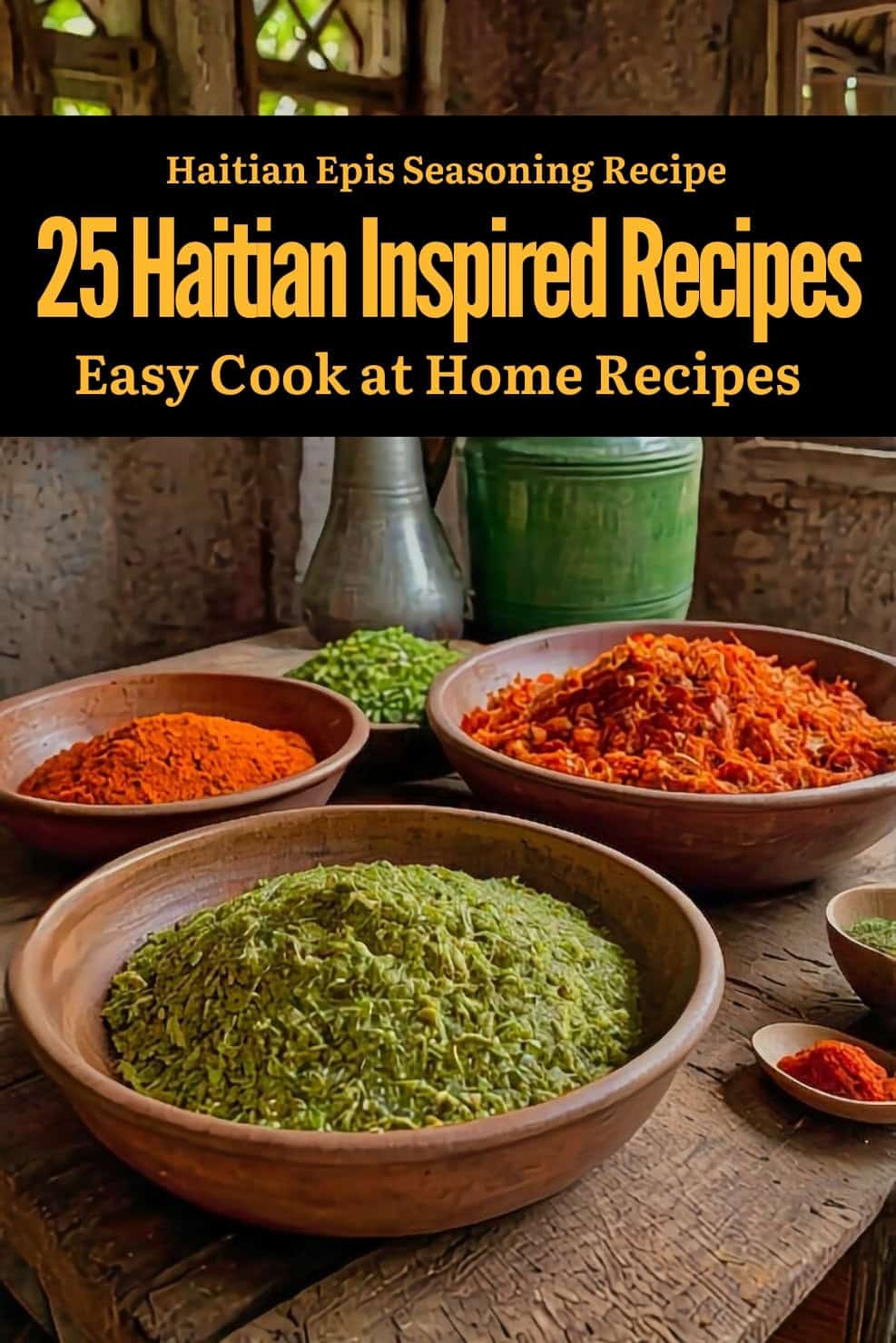 Haitian Epis Seasoning Recipe