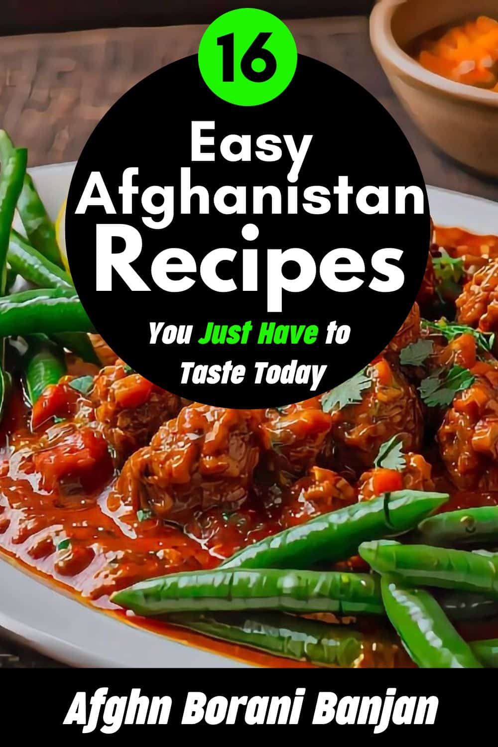 Afghani Borani Banjan Recipe