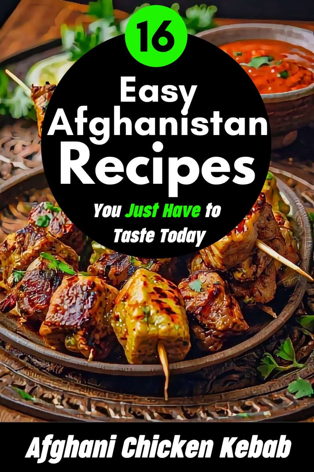 Afghani Chicken Kebab Recipe