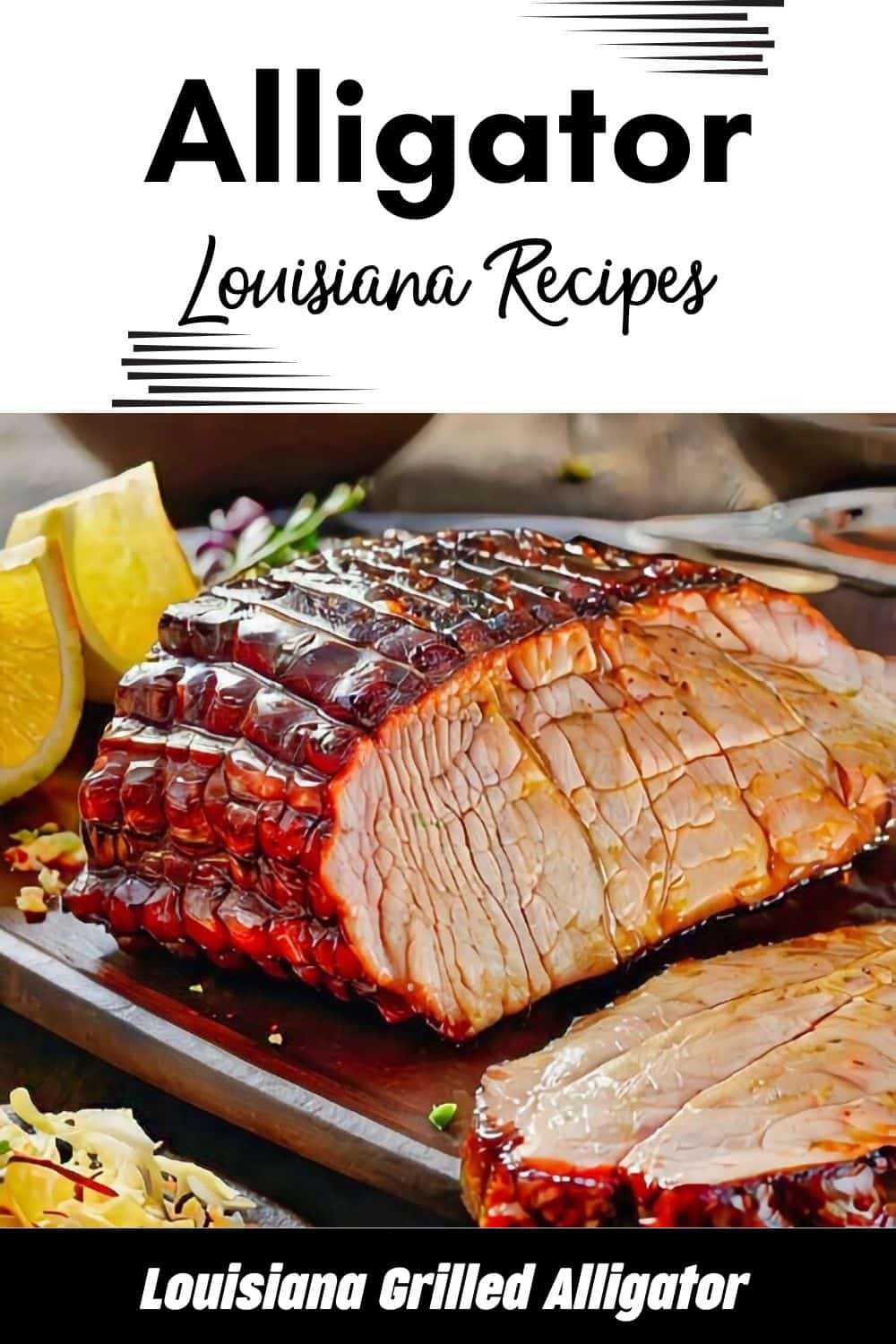 Whole Louisiana Smoked Alligator Recipe
