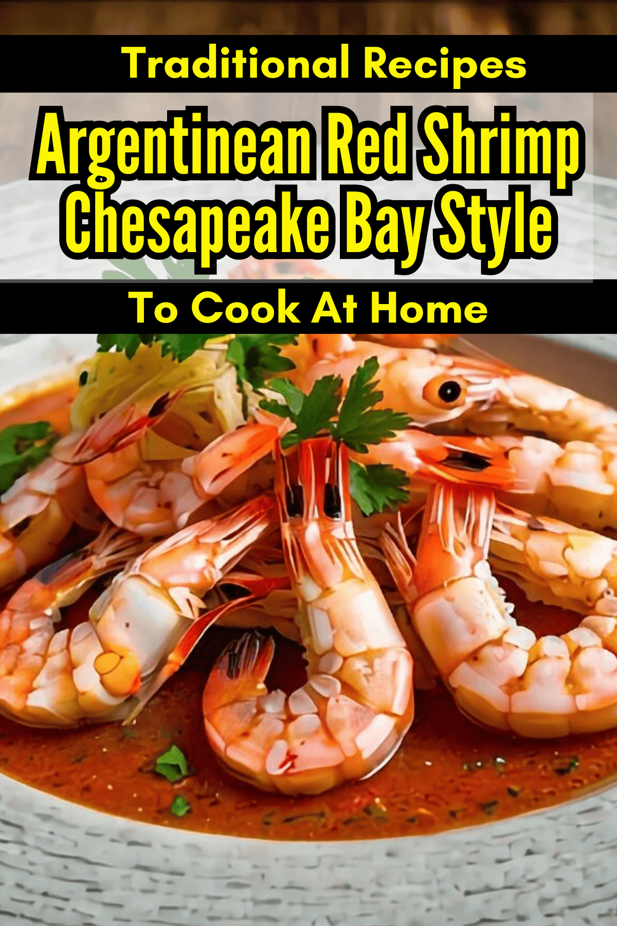 Argentine Red Shrimp Scampi Recipe