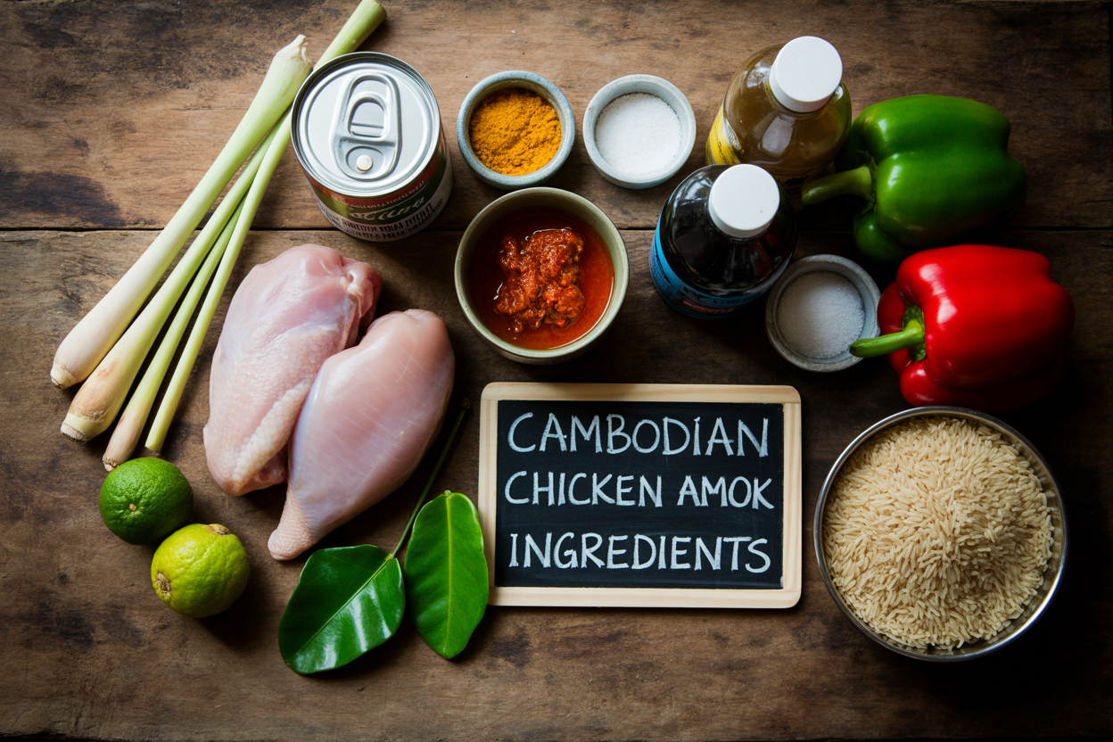 Cambodian Chicken Amok Recipe