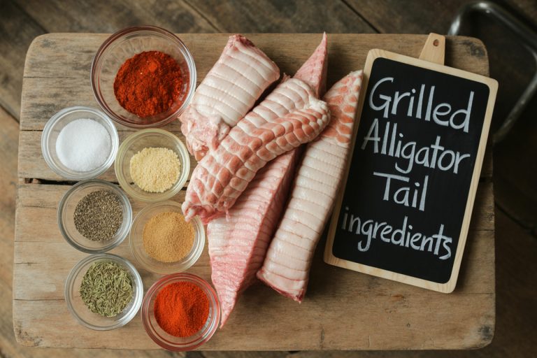 Grilled Alligator Tail Recipe from Louisiana