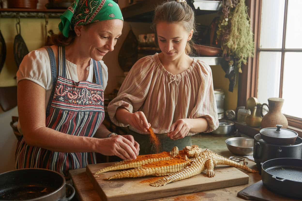Grilled Alligator Tail Recipe from Louisiana