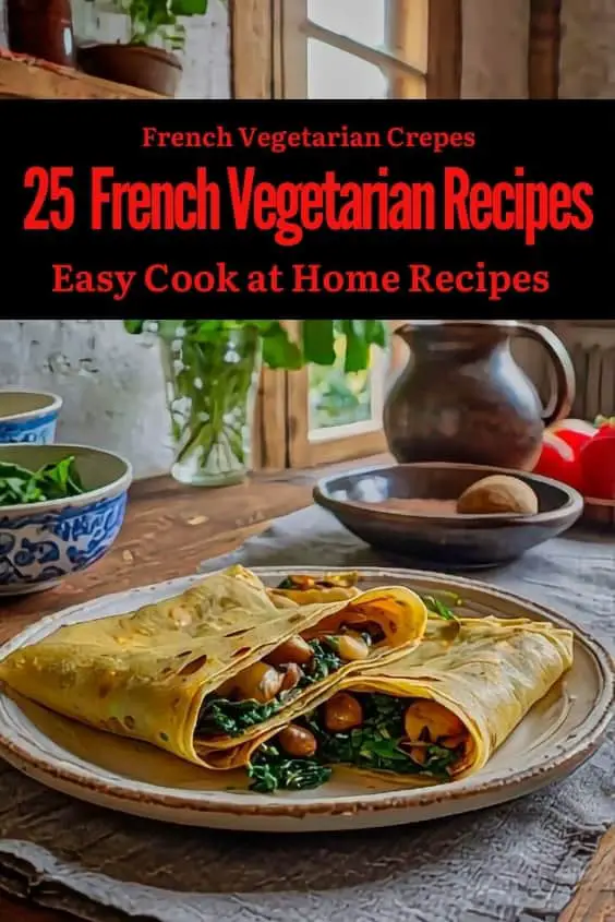 Vegetarian French Crepe Recipes