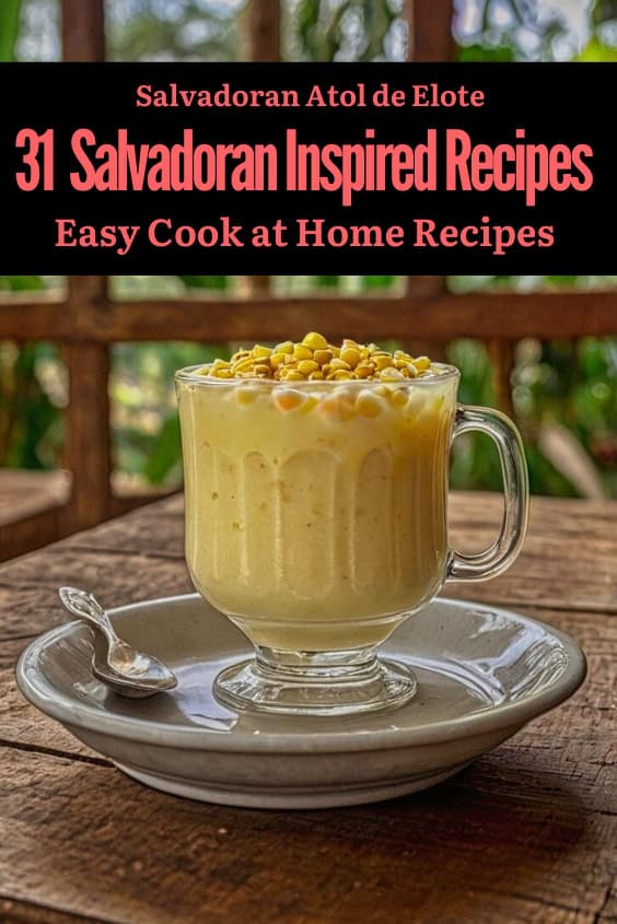 Salvadoran Atol de Elote Recipe