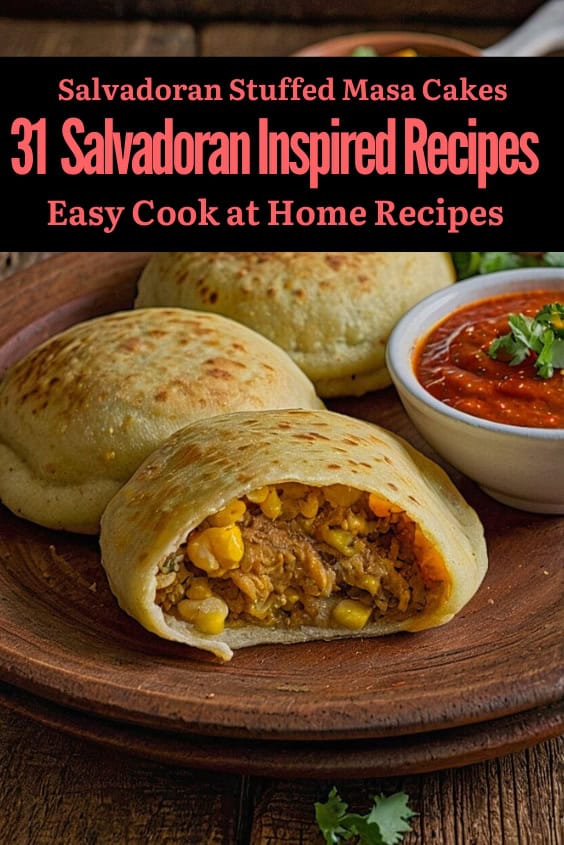 Salvadoran Stuffed Masa Cakes Recipe