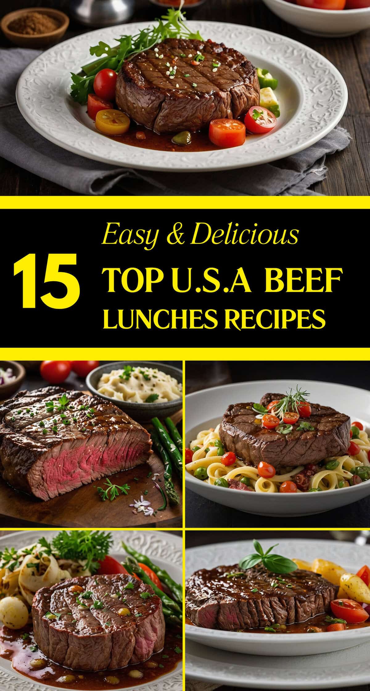 14 Great U.S Lunch Recipes With Beef