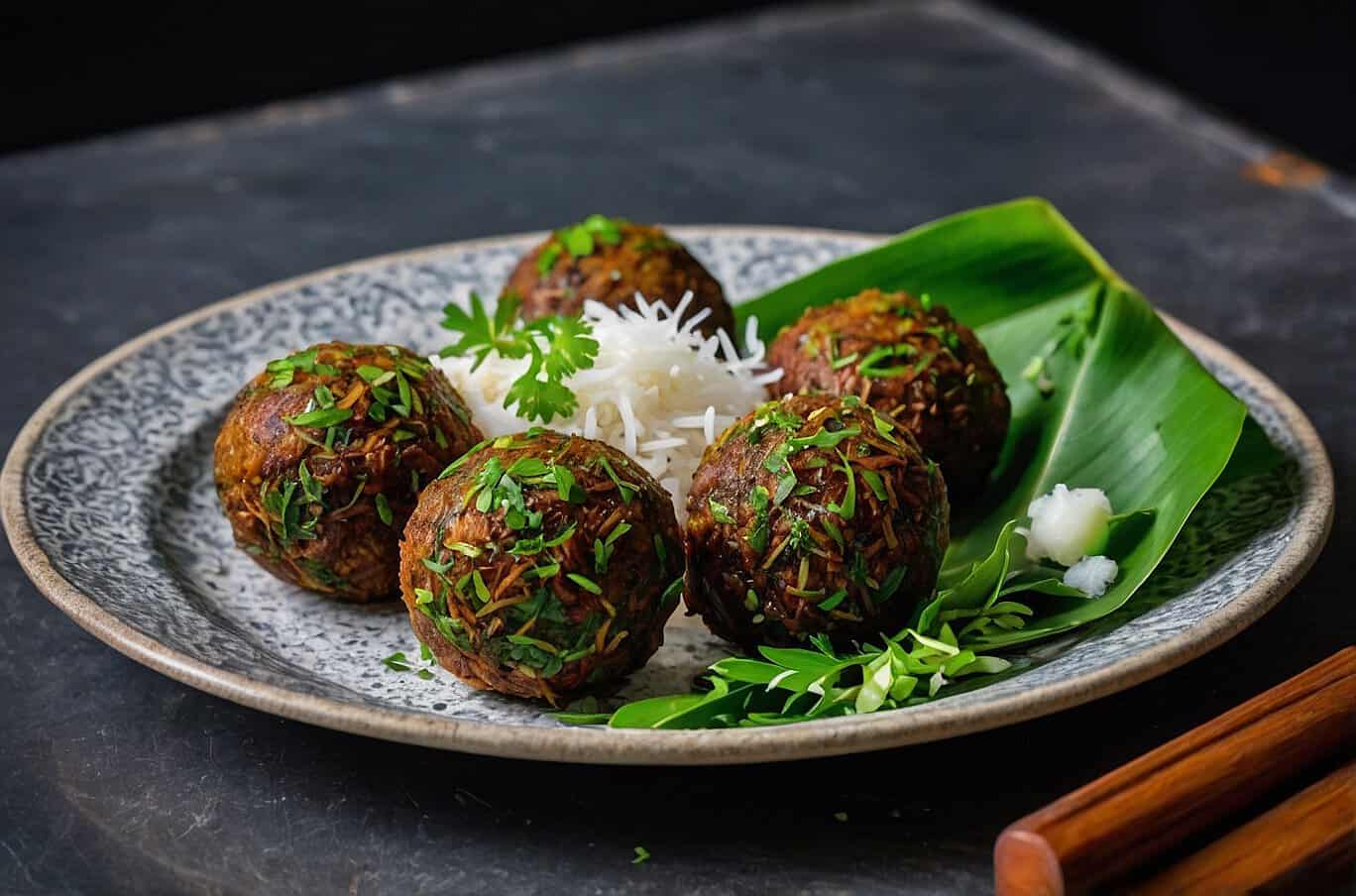 Best Fijian Rourou Balls Recipe