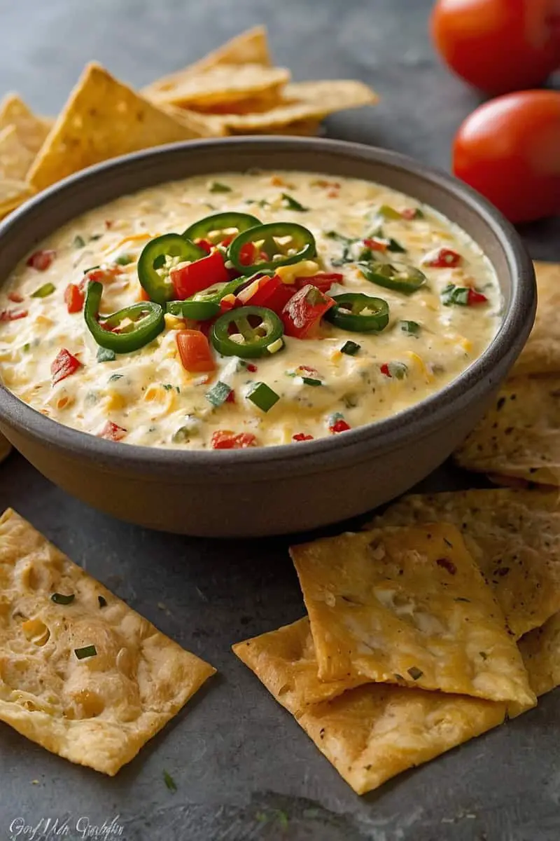 Mexican Vegetarian Chile con Queso Recipe