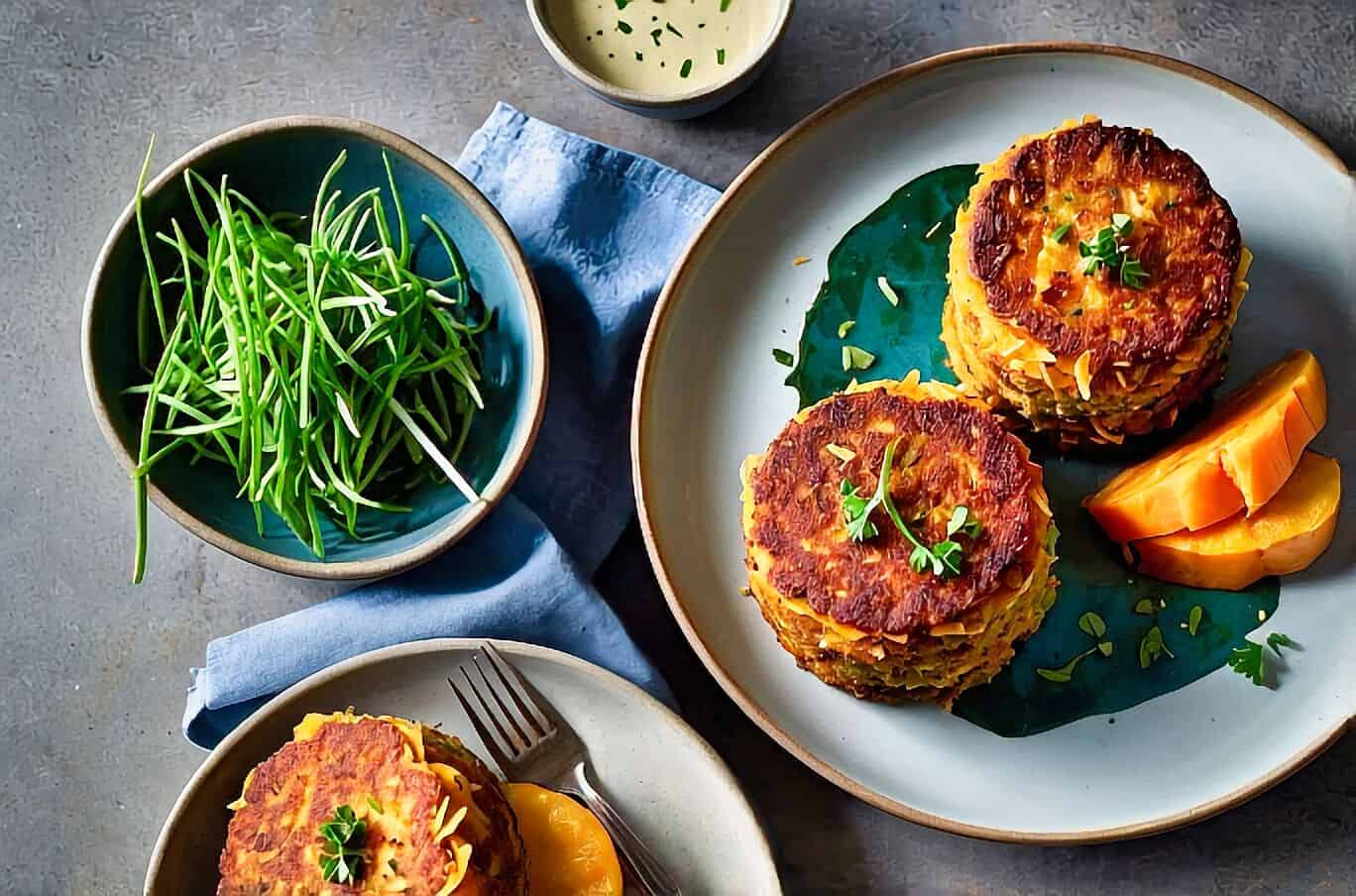 New Zealand Kumara Lamb Cakes Recipe
