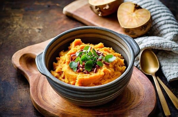 New Zealand Kumara Ginger Mash Recipe