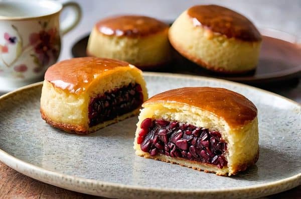 Easy Chinese Red Bean Cakes Recipe