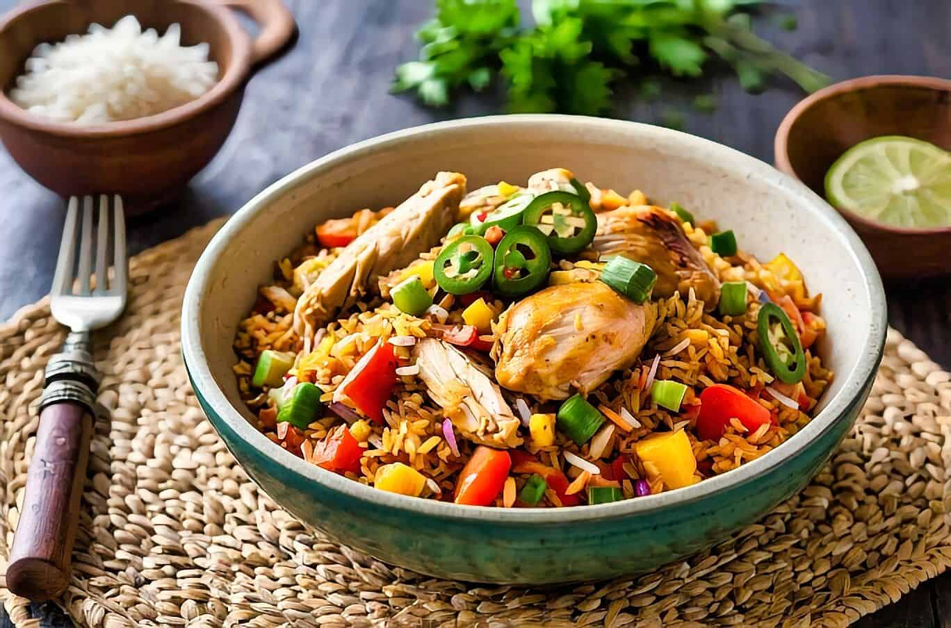Costa Rican Arroz con Pollo Recipe
