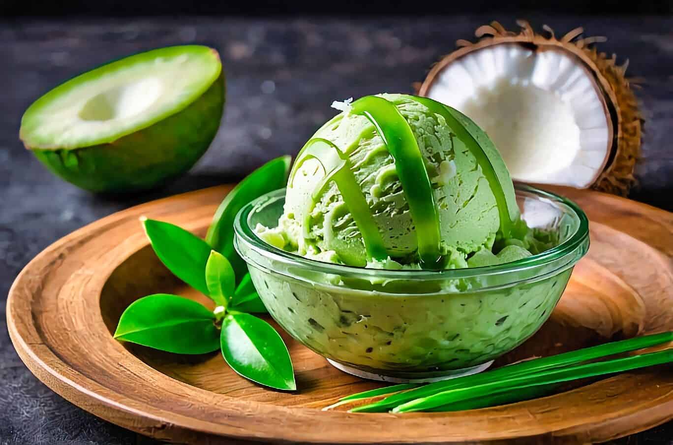 Easy Filipino Buko Pandan Ice Cream Recipe