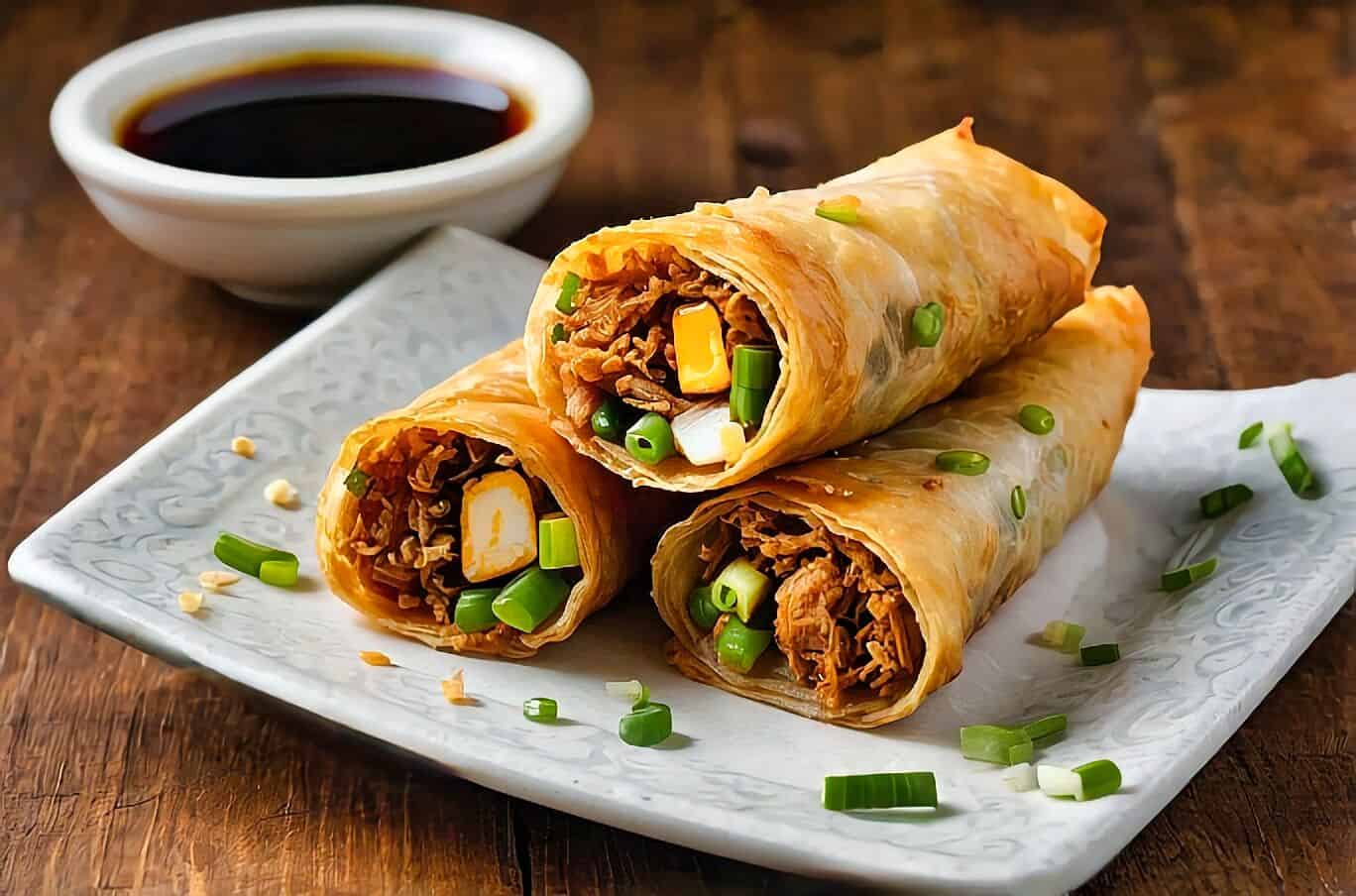 Easy Chinese Egg Rolls Recipe