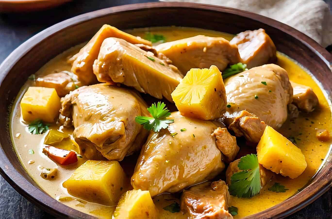 Great Filipino Pininyahang Manok Recipe