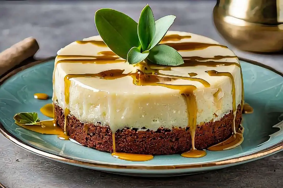 Easy Honduran Yucca Cake recipe with Sweet Milk Sauce