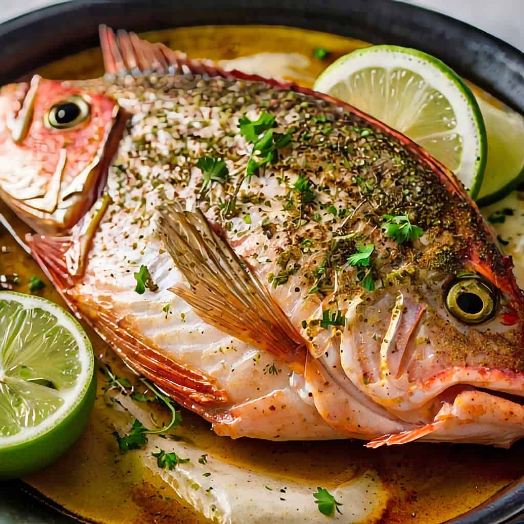 Bahamian Broiled Red Snapper Recipe