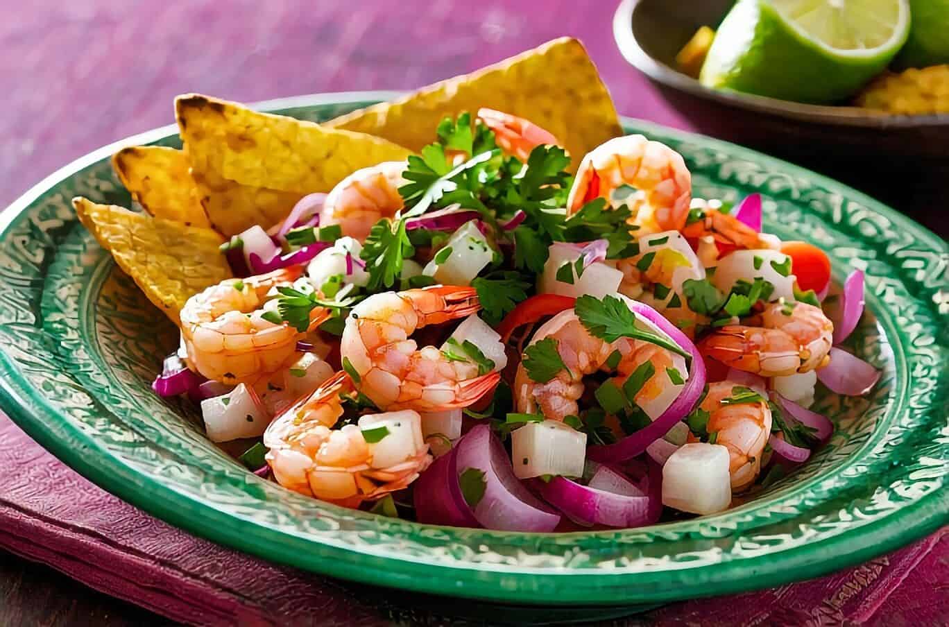 Great Ecuador Ceviche de Camaron Recipe