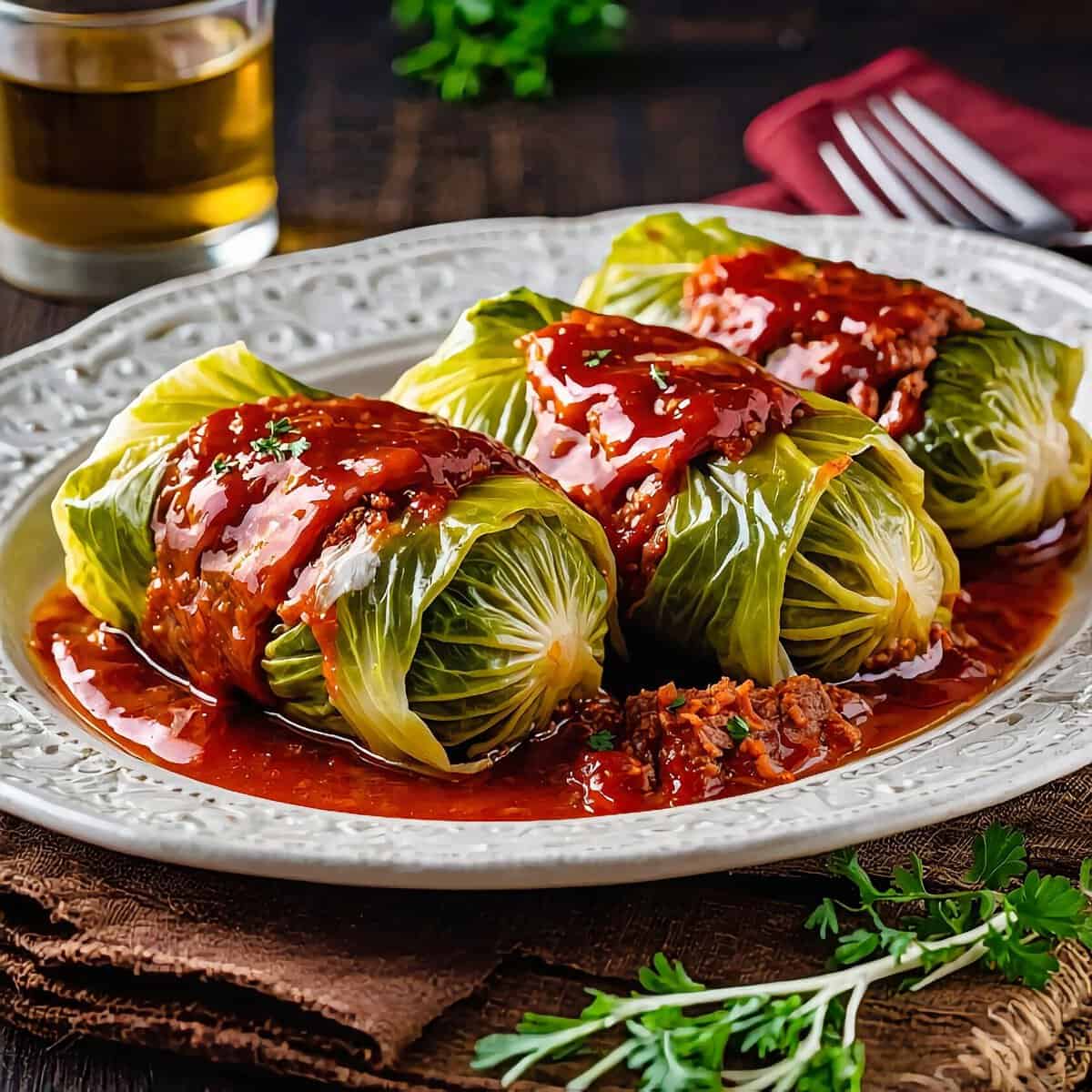 Great Serbian Sarma Stuffed Cabbage Recipe